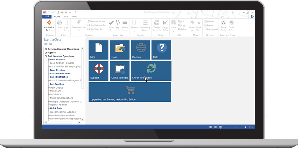 Math Worksheet Maker for Teachers | Math Resource Studio